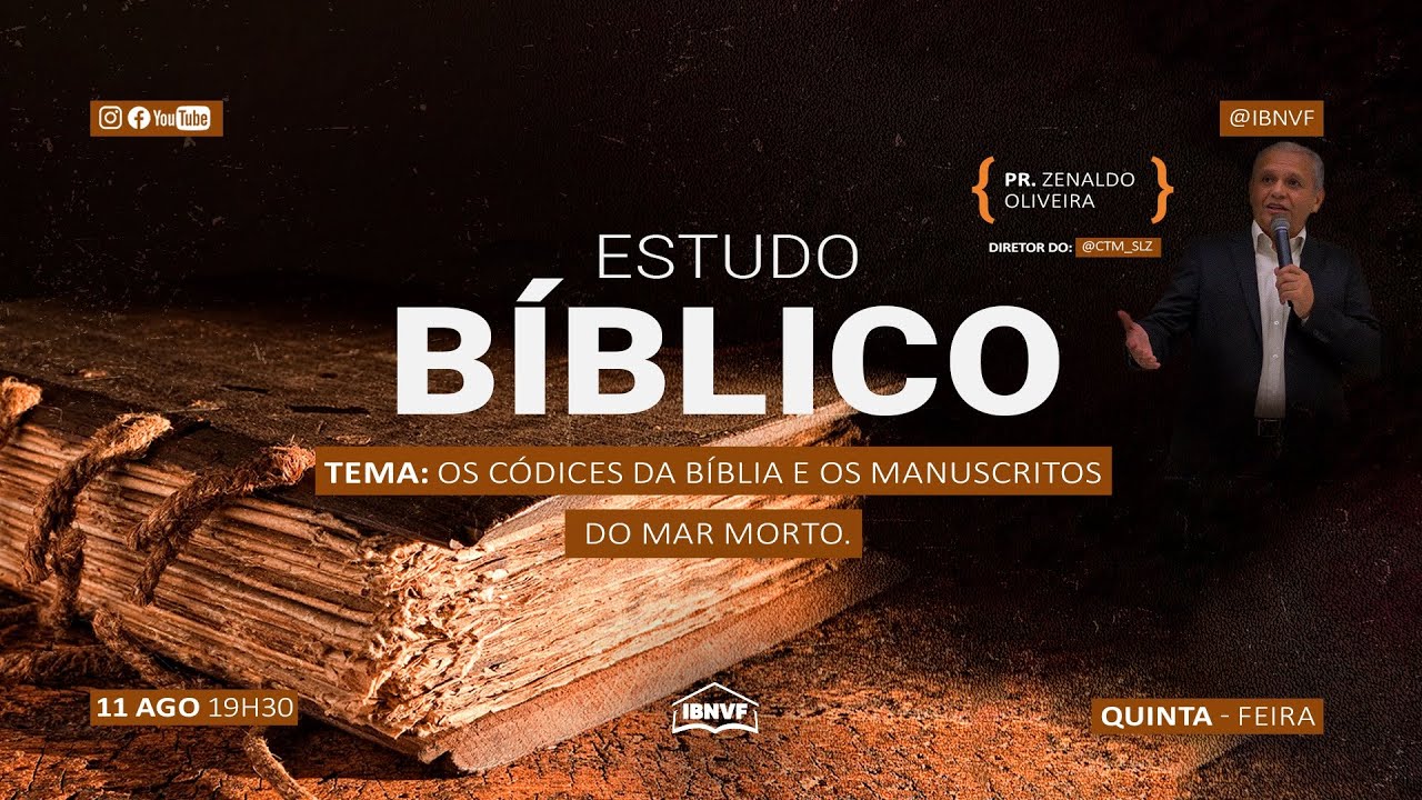 ESTUDO BÍBLICO: OS CÓDICES DA BÍBLIA E OS MANUSCRITOS DO MAR MORTO | PR ...