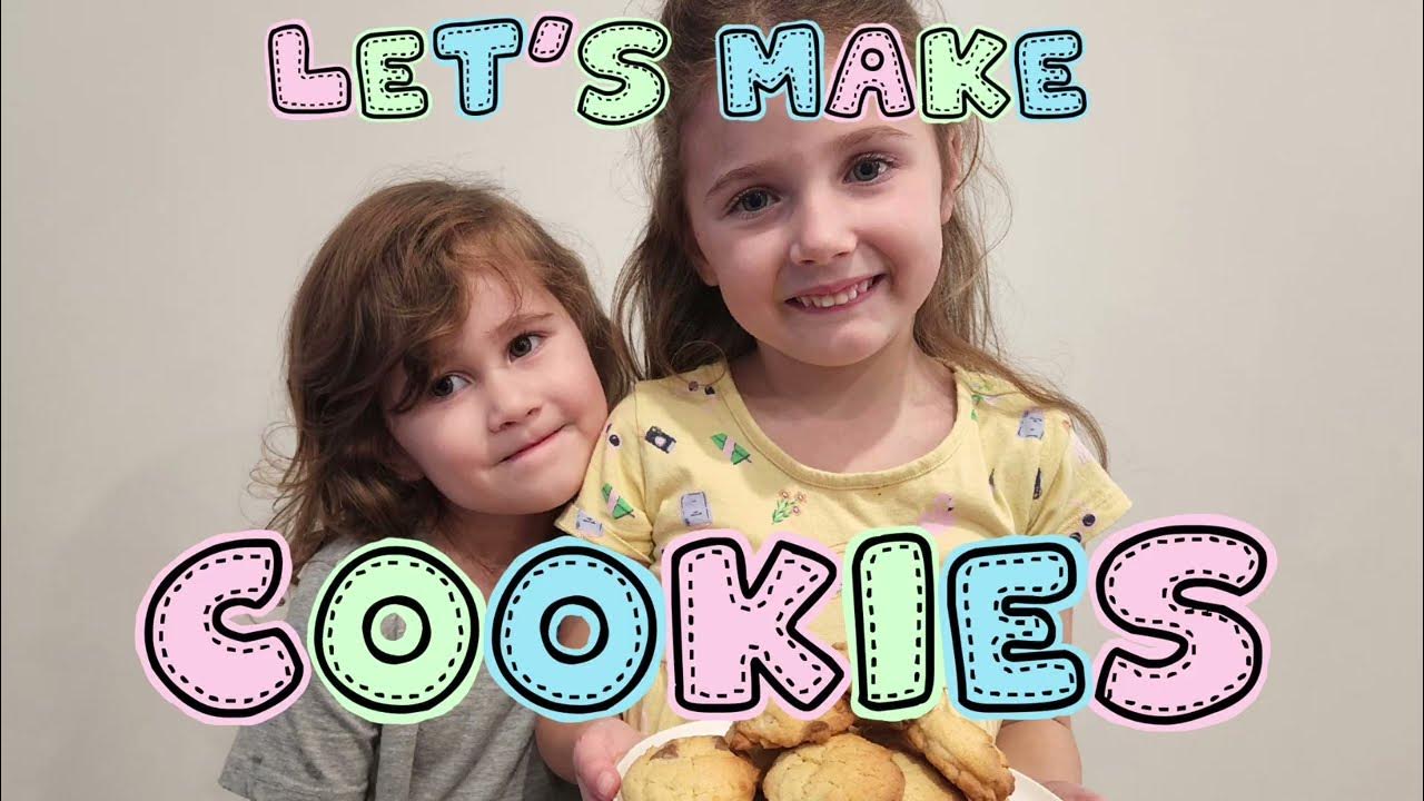 Cooking with kids, let’s make cookies - YouTube