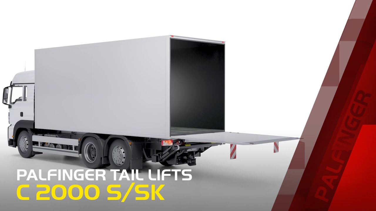 PALFINGER Tail Lifts – C 2000 S/SK - YouTube