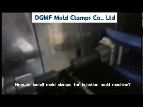 How to install injection mold clamps for injection molding machine ...
