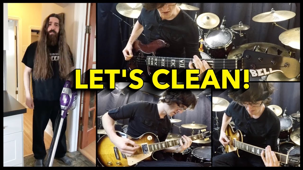 66Samus - LET'S CLEAN! - (Clean Drums vs Filthy Guitar) - YouTube