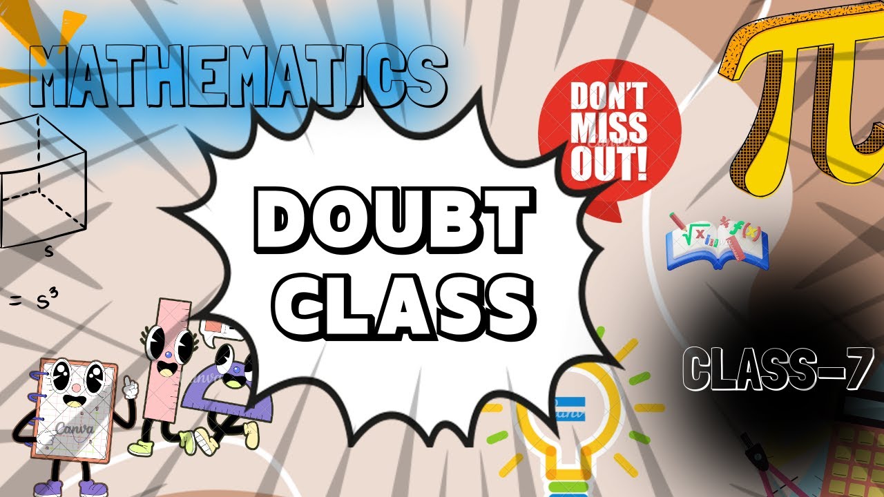 Doubt Session // {Part-2} // Mathematics - YouTube