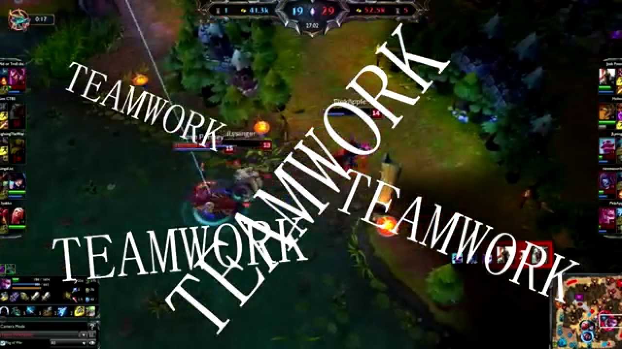 League of Legends TEAMWORK - YouTube