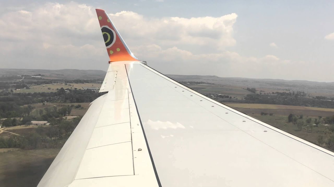 Flying on Mango Airlines from Cape Town to Lanseria - YouTube