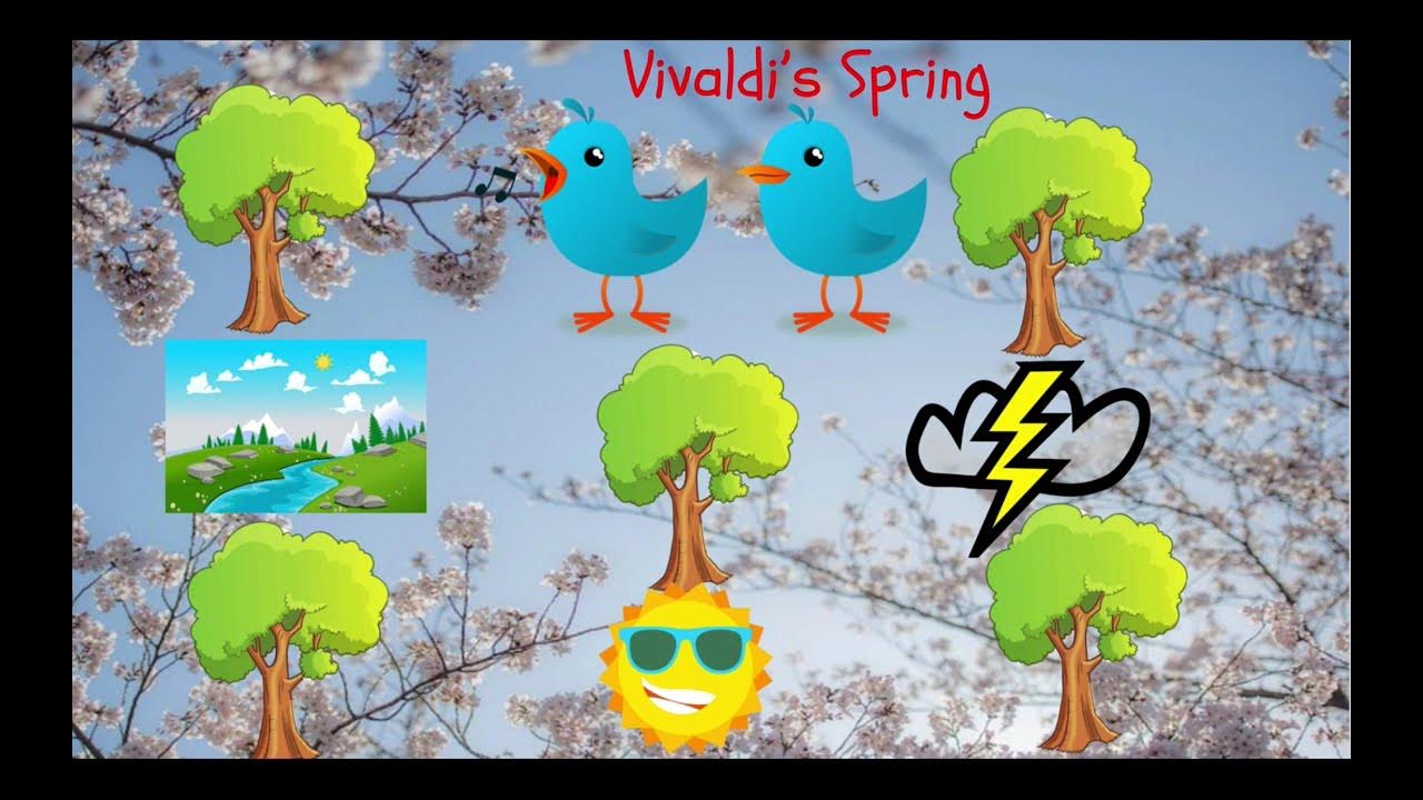 Vivaldi's Spring Play Along, Movement 1. - YouTube