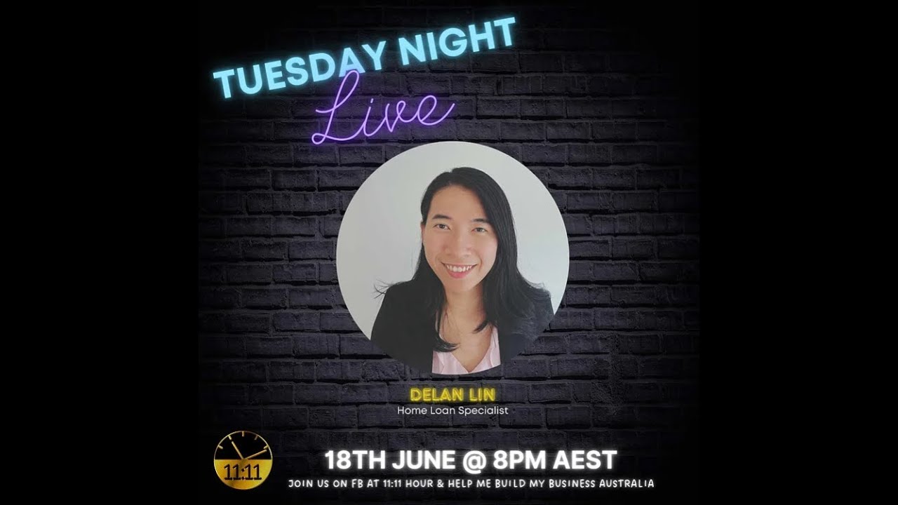 Tuesday Night Live (S 2 - EP 2) with Delan Lin - Buying a home when you ...
