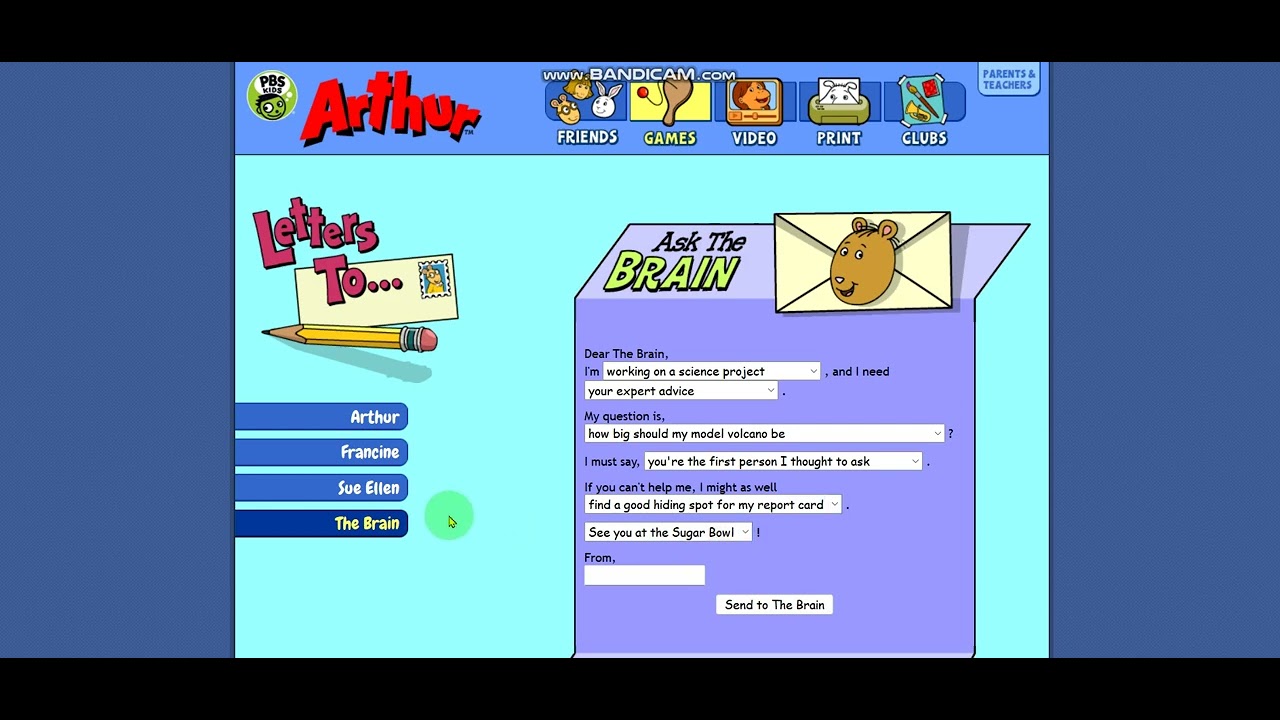 Arthur - Letters To... - YouTube