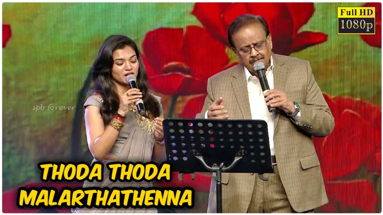 SPB Sings Thoda Thoda Malarnthathenna | S.P.Balasubrahmanyam | SPB ...