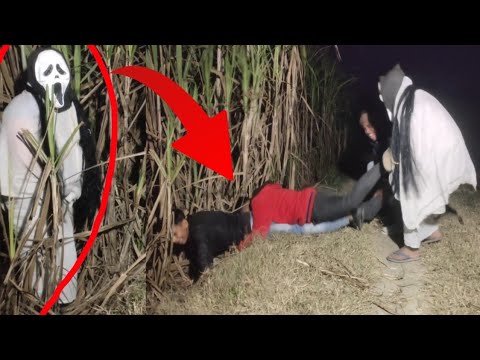 Night Ghost Prank In Village 😂 Horrar Prank In Night Real Ghost Prank ...