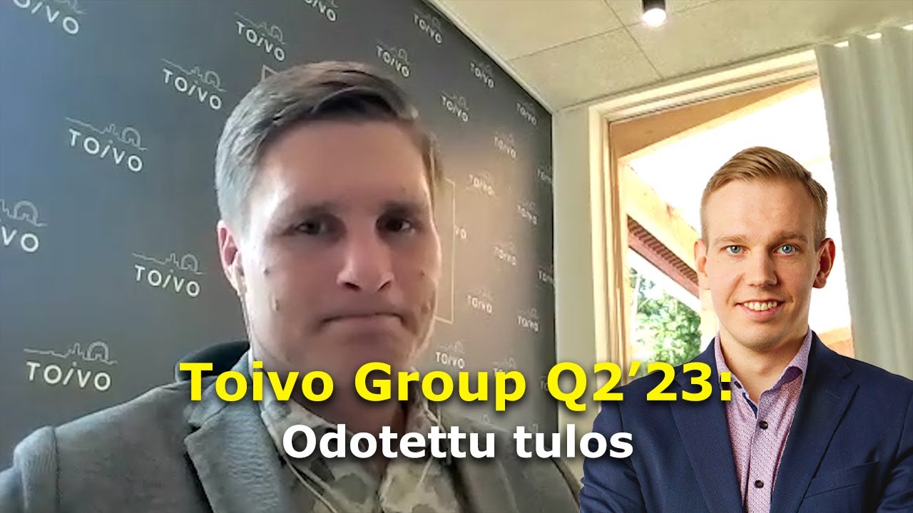 Toivo Group Q2’23: Odotettu tulos - YouTube
