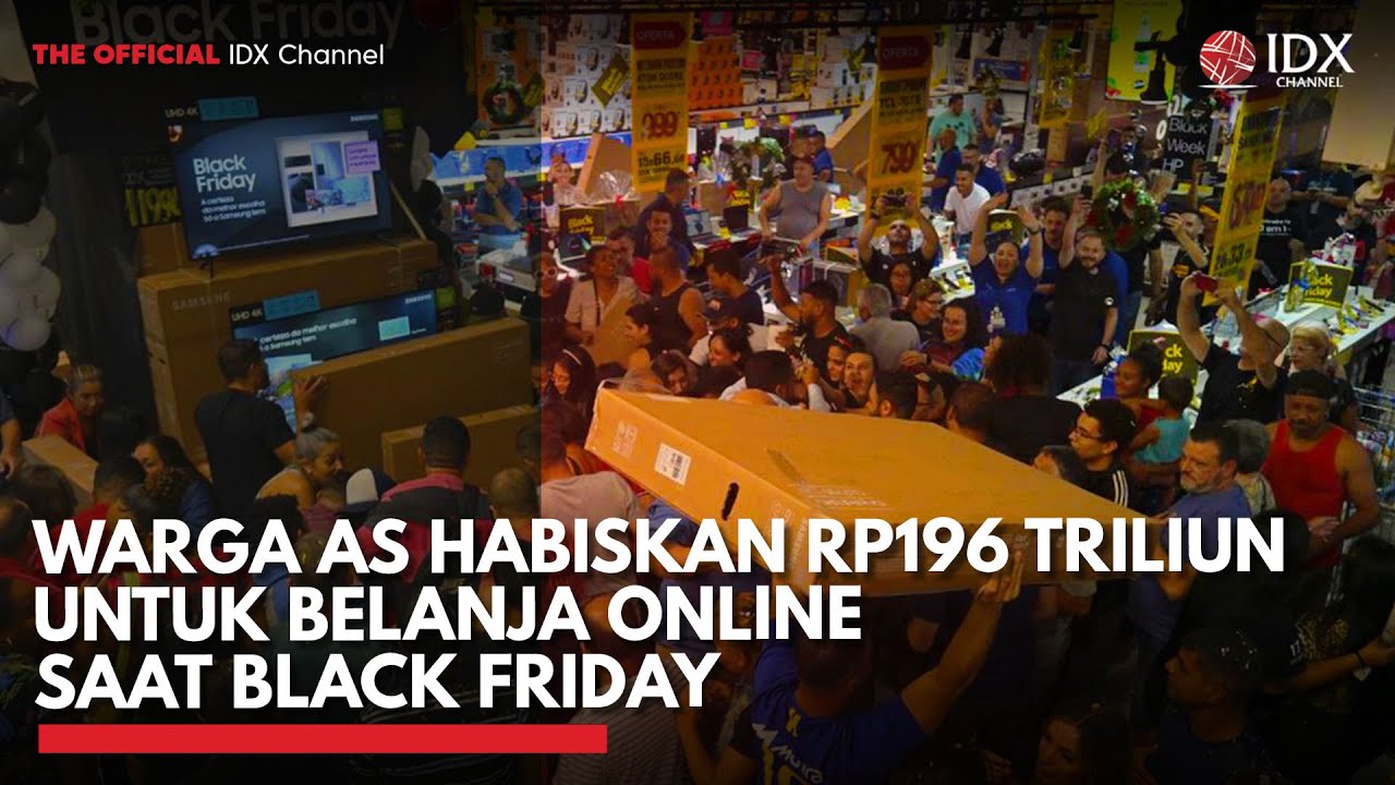 Warga AS Habiskan Rp196 Triliun untuk Belanja Online saat Black Friday ...
