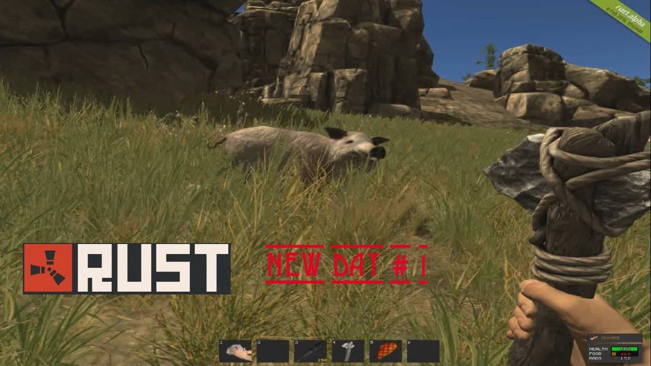 Rust #1 New day. - YouTube