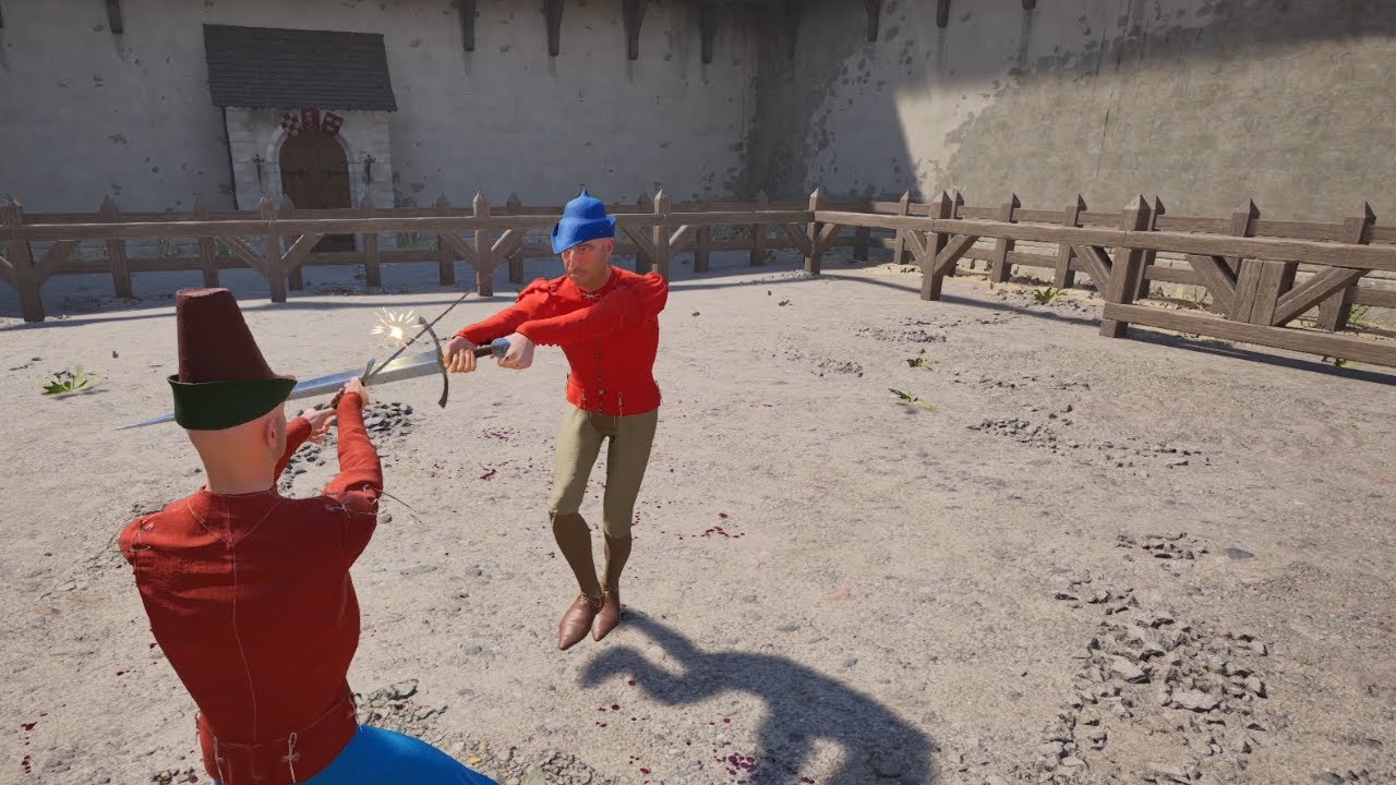 Real sword fights in Half Sword - YouTube