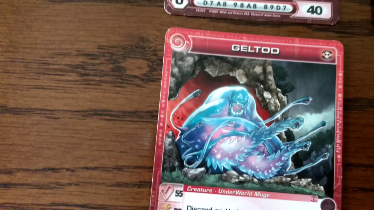 Underworlders!! (CHAOTIC card reviews) - YouTube