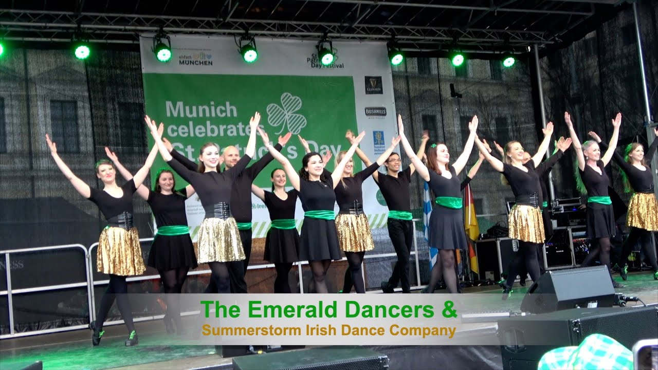 Emerald Dancers & Summerstorm Irish Dance@St. Patrick's Festival 17th, March 2024@Munich 16m49s ...