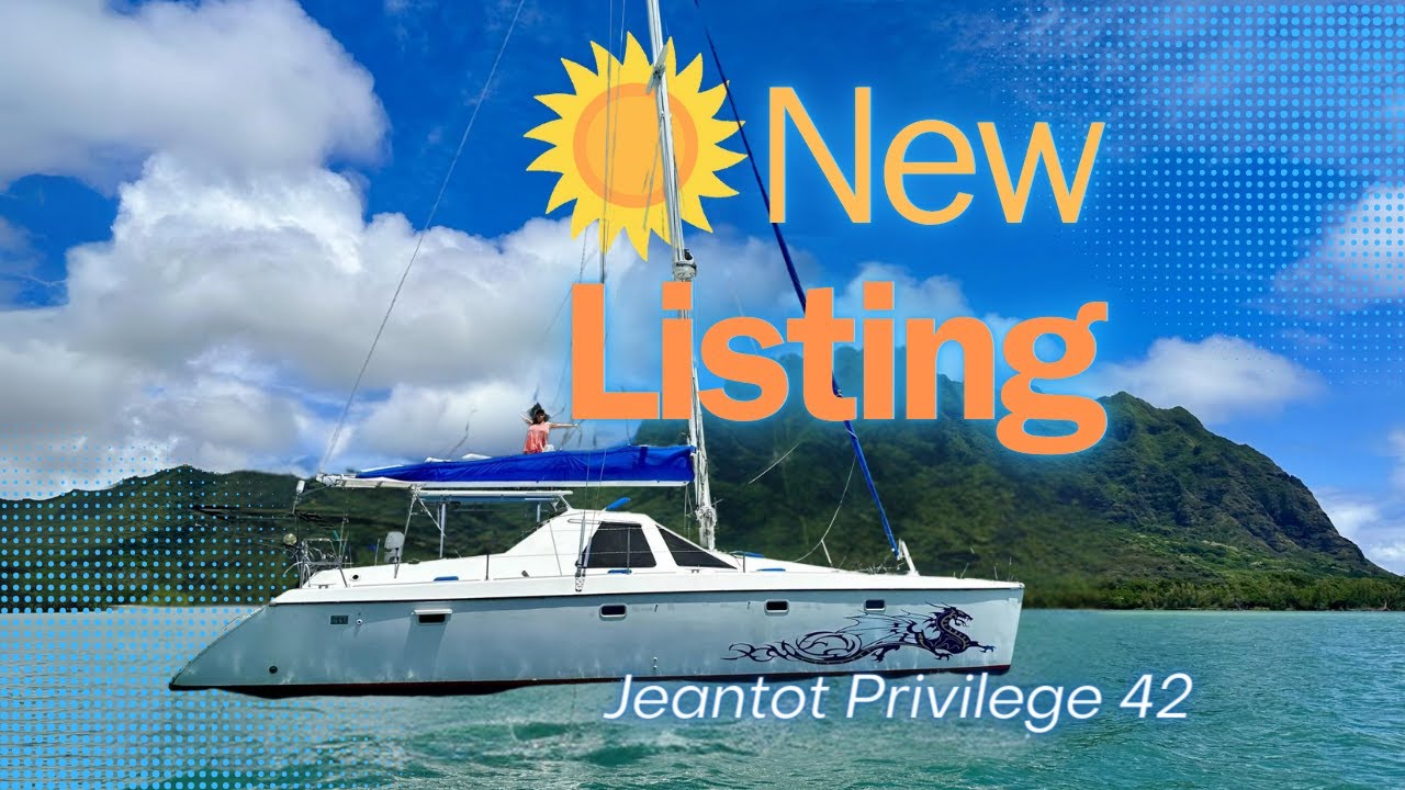 Video Tour Jenatot Privilege 42 catamaran for sale by La Paz Yachts ...