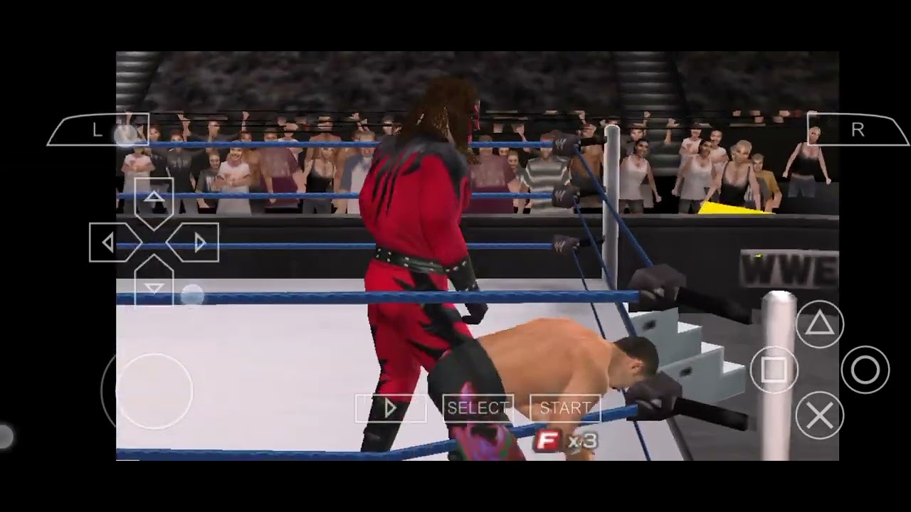 WWE SVR 11 SURVIVOR SERIES KANE VS CHAVO GUERRERO WWE CHAMPIONSHIP ...