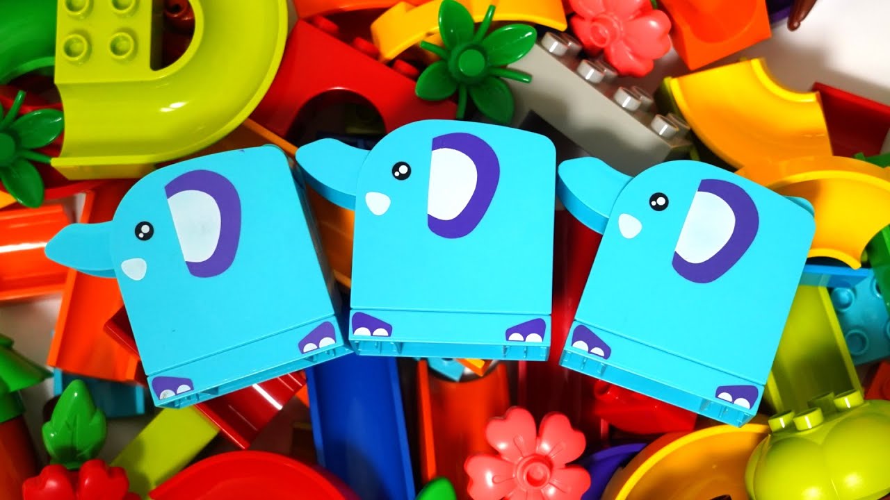 Satisfying Building Blocks Very popular! Three elephants and lots of ...