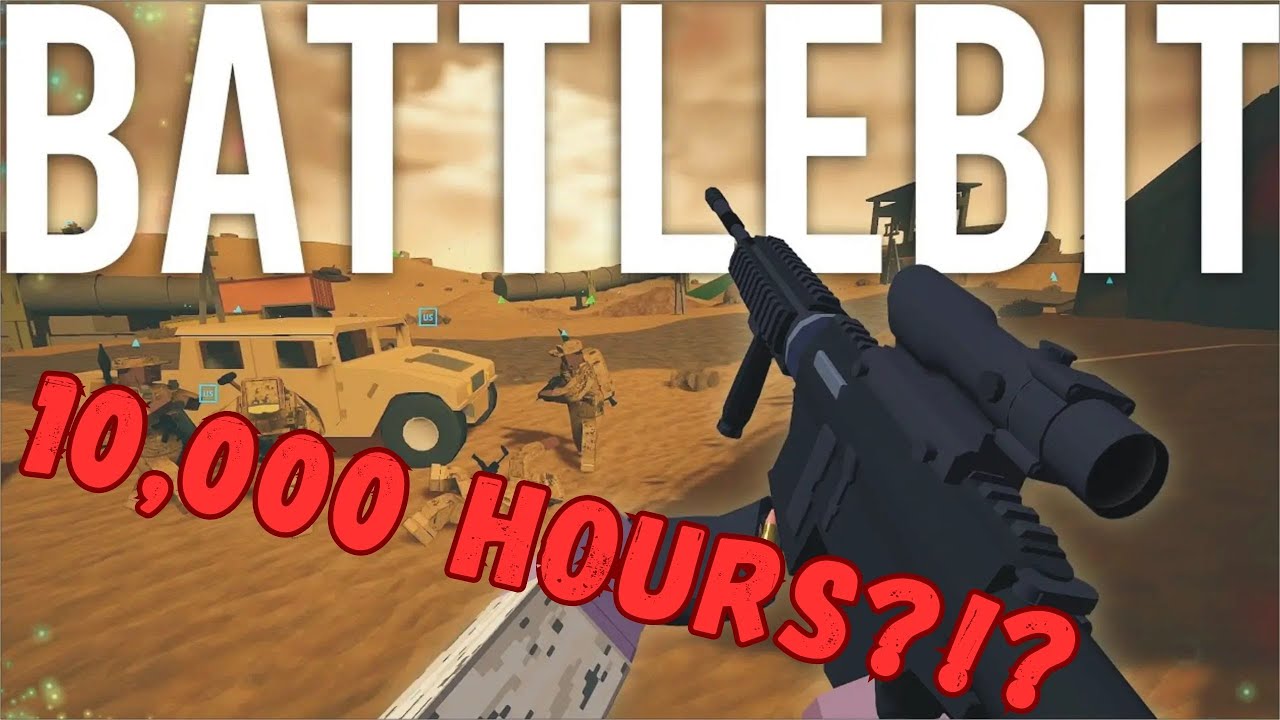 What 10,000 HOURS of Shooter Games Looks Like!! | BATTLEBIT Remastered ...