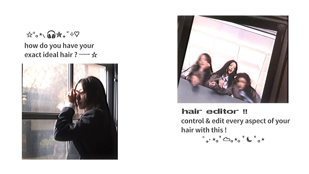 the ultimate HAIR editor. 🪽 - YouTube