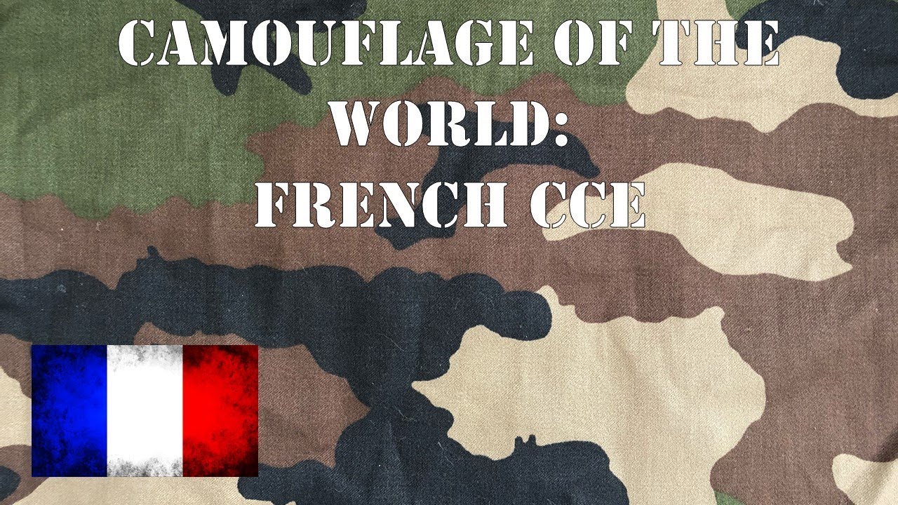 Camouflage of the World: French CCE Woodland - YouTube