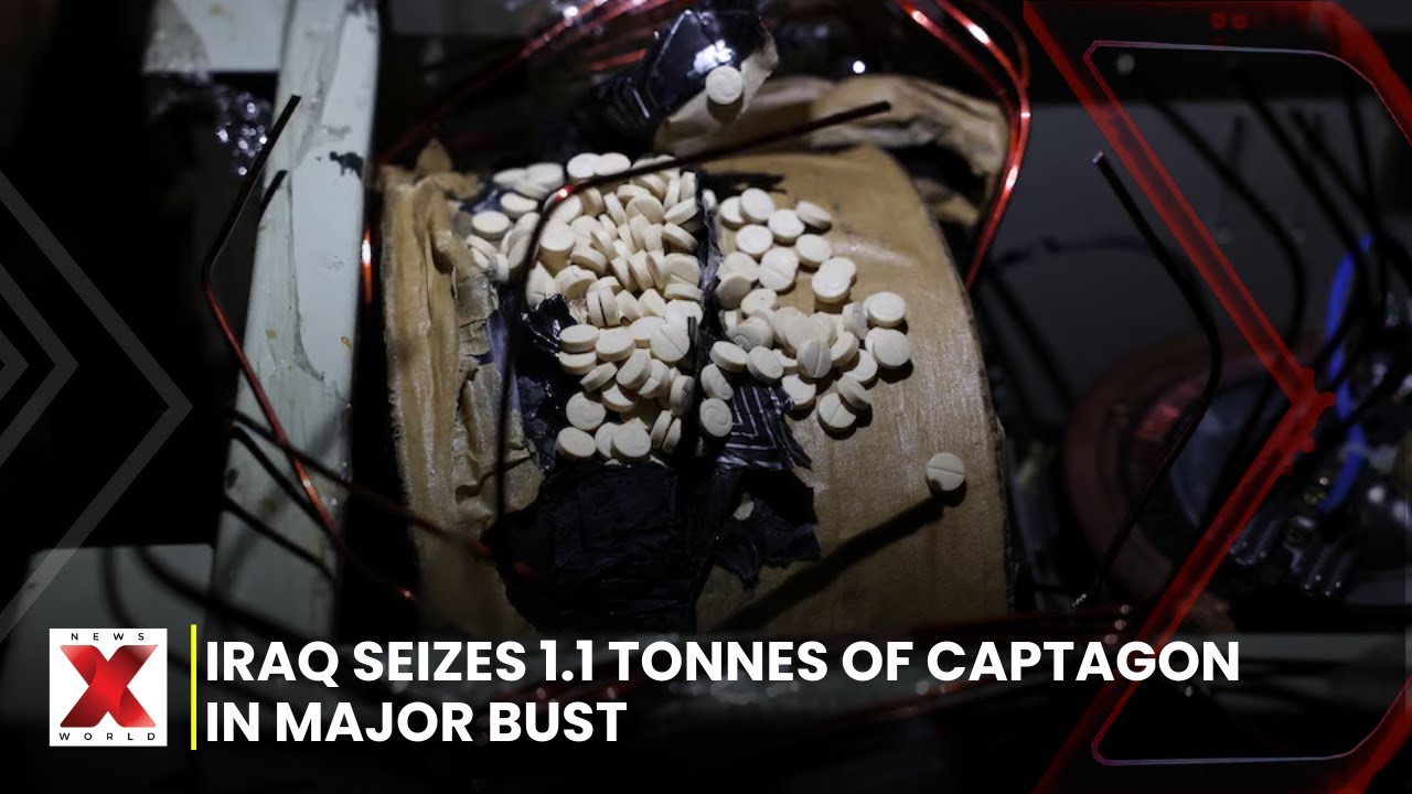 Iraq Seizes 1.1 Tonnes of Captagon in Major Drug Bust | Iraq | Drugs ...