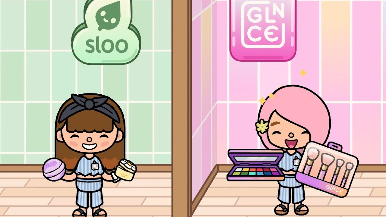 Toca World Decorating Sloo Vs Glnce ~get Glossy Furniture Pack~ π
π»ππ