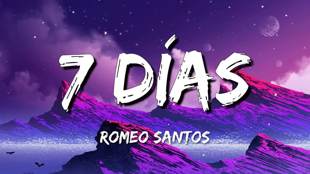 Romeo Santos - 7 Días - YouTube