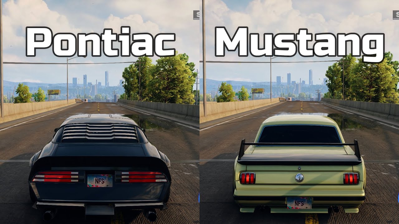 NFS Unbound: Pontiac Firebird vs Ford Mustang - WHICH IS FASTEST (Drag ...