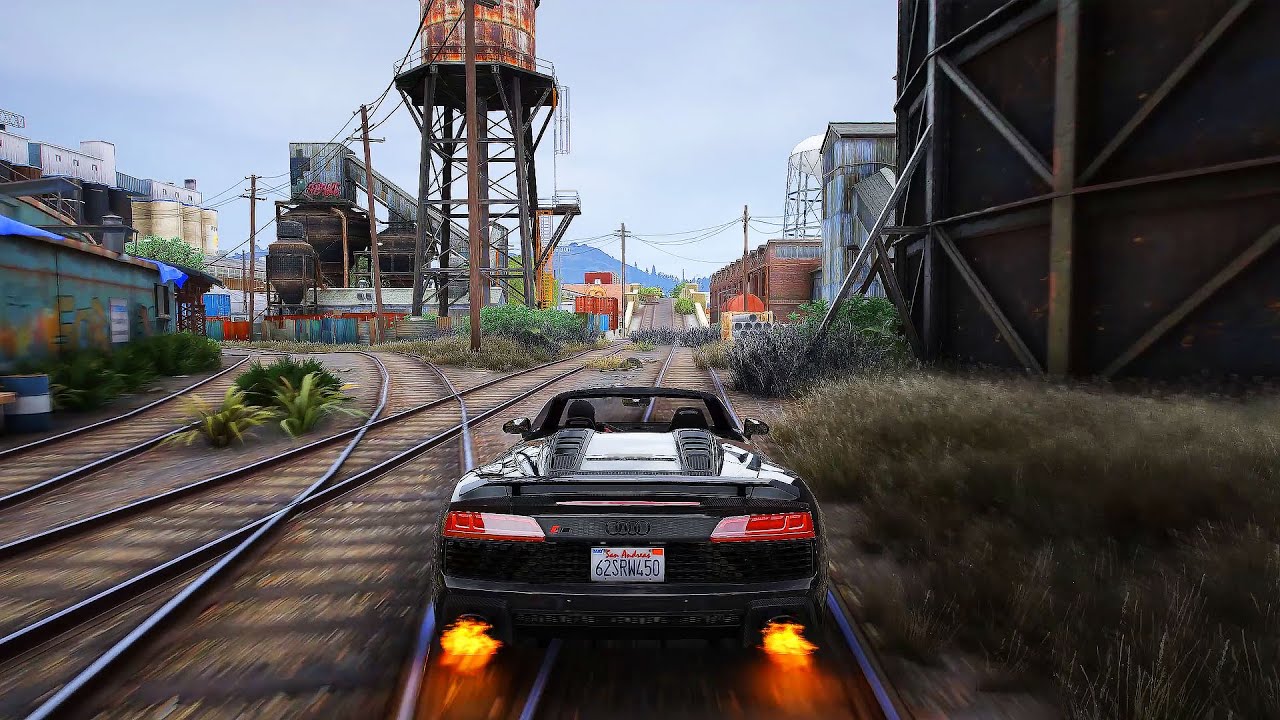 GTA 5 Realistic Weather Graphics Mod With Ray Tracing Gameplay On RTX ...
