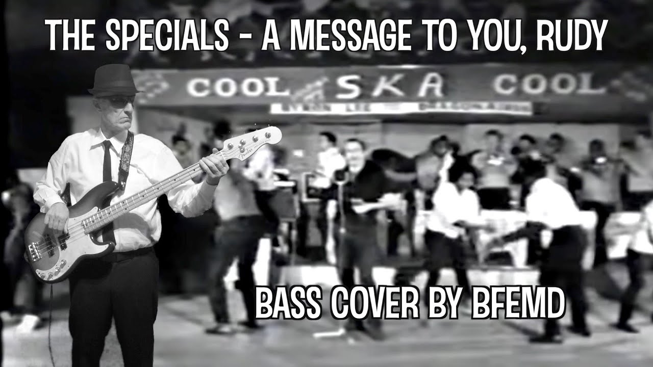 The Specials - A Message to You Rudy (bass cover) - YouTube