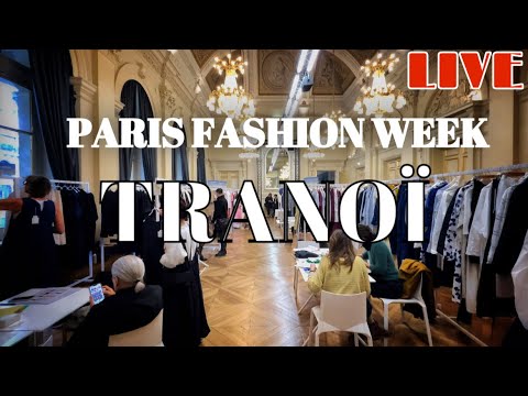 PARIS FASHION WEEK "TRANOÏ" Live Streaming 29/SEPTEMBER/2022 - YouTube