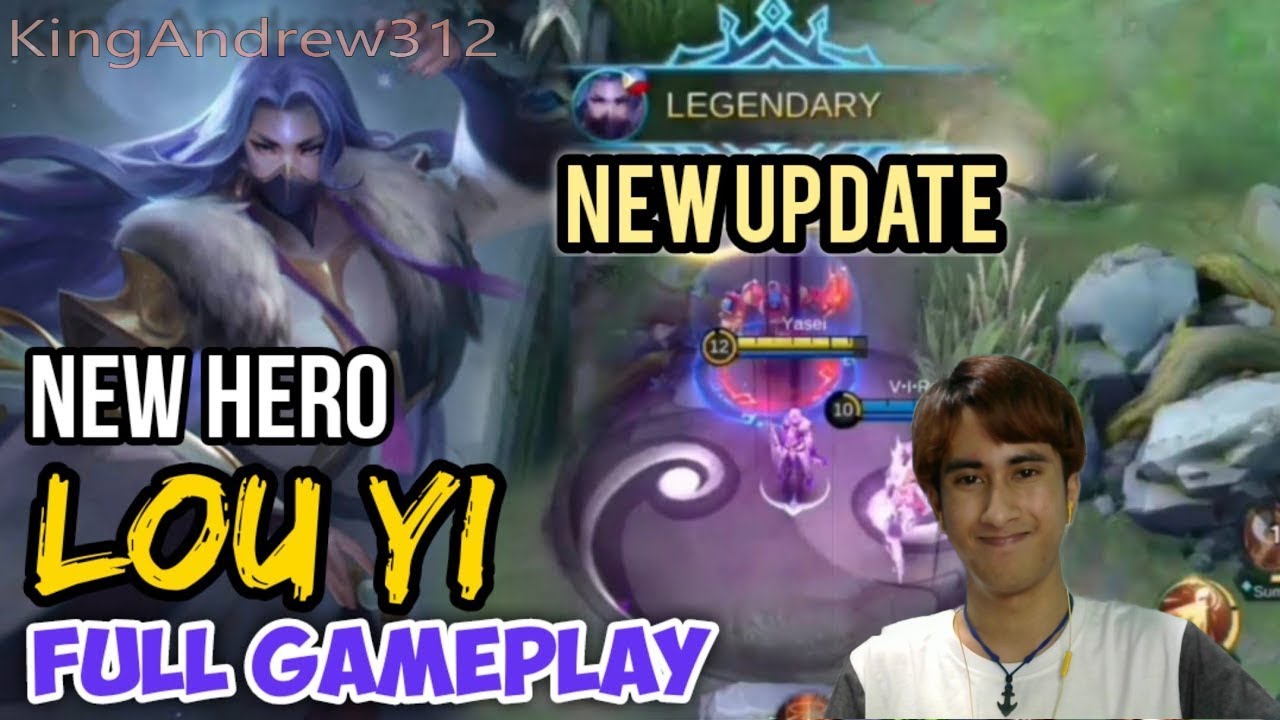 Lou Yi New Hero GamePlay | Yin and Yang Mage by Andrew Sergio [Mobile ...