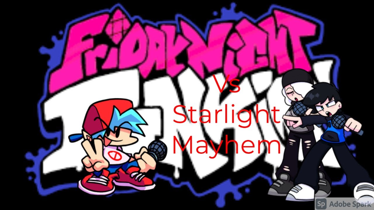 Friday Night Funkin Vs Starlight Mayhem Mod (PC) - YouTube