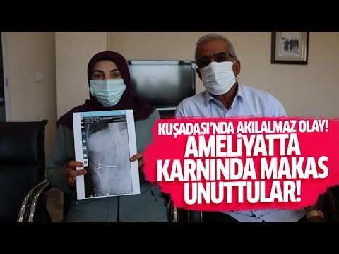KUŞADASI'NDA KARNINDA UNUTULAN MAKASLA 2 AY DOLAŞTI