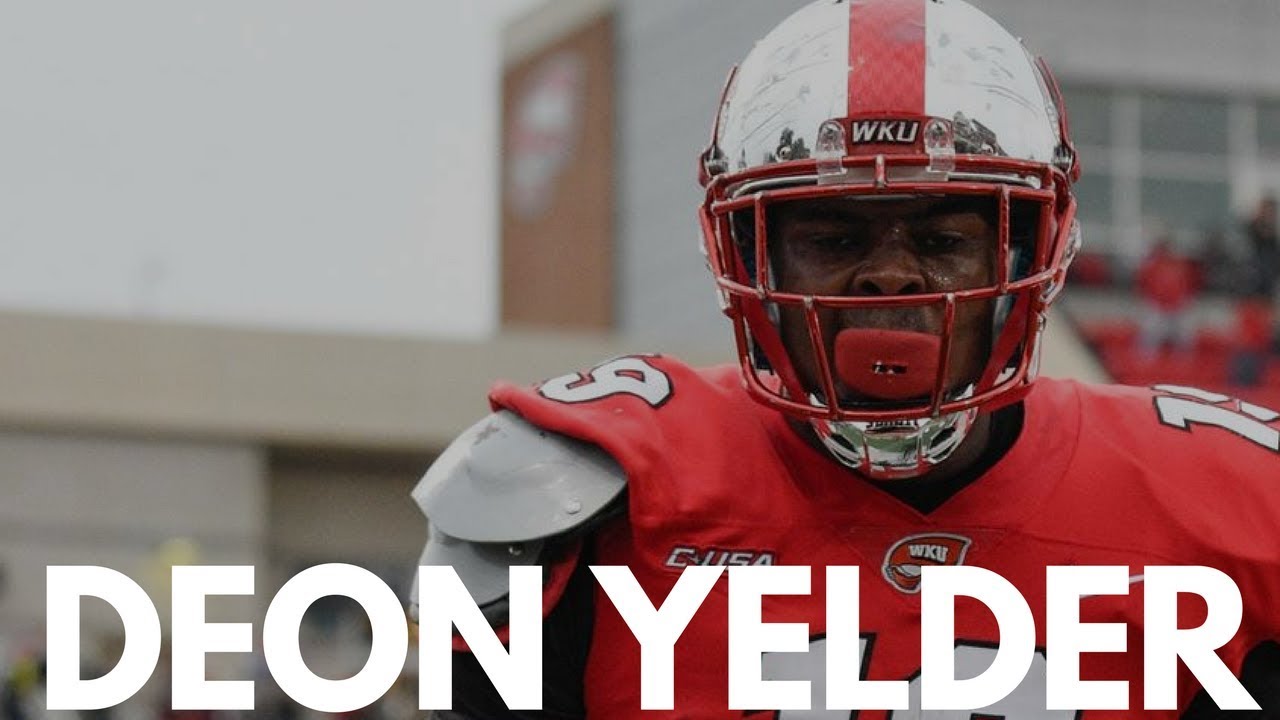 Deon Yelder (Western Kentucky - TE) - Highlights at Senior Bowl ...
