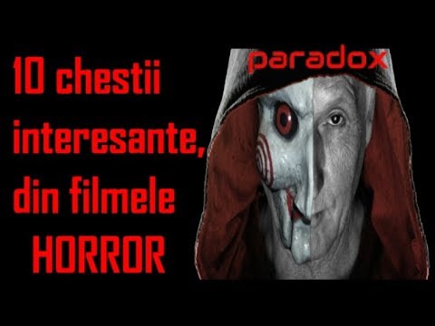top 10 chestii interesante,din filmele horror... - YouTube
