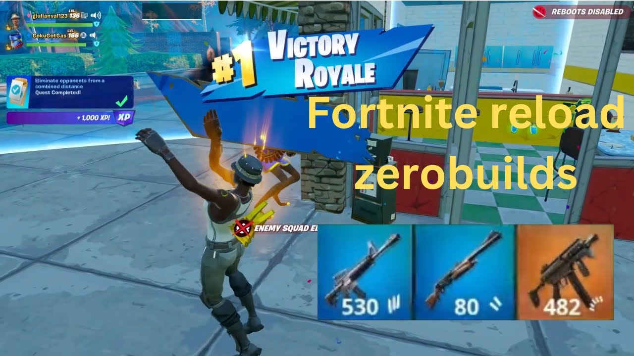 popping off with 7 kills in Fortnite reload zero builds we won - YouTube