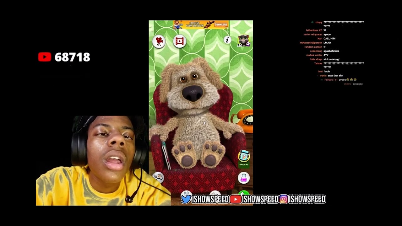 IShowSpeed and Talking Ben Get FREAKY - YouTube