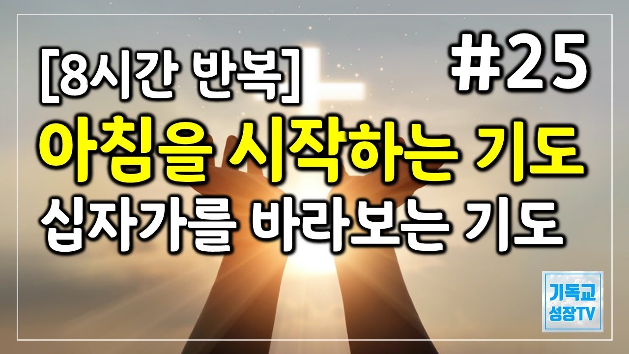 아침을시작하는기도 8시간반복 하루를시작하는기도 출근길기도 Asmr 기도 하루를바꾸는기도 하루를여는기도 매일기도 십자가를바라보는기도 Youtube