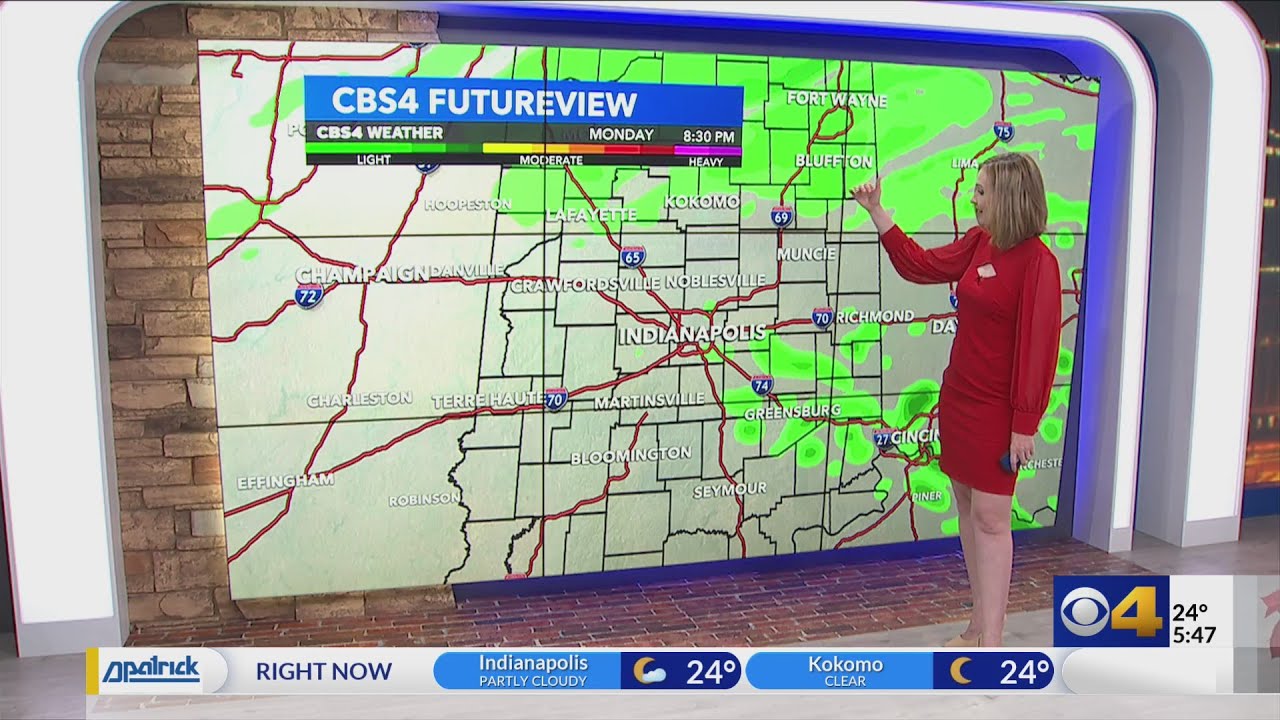 A cloudier week with multiple rain chances - YouTube