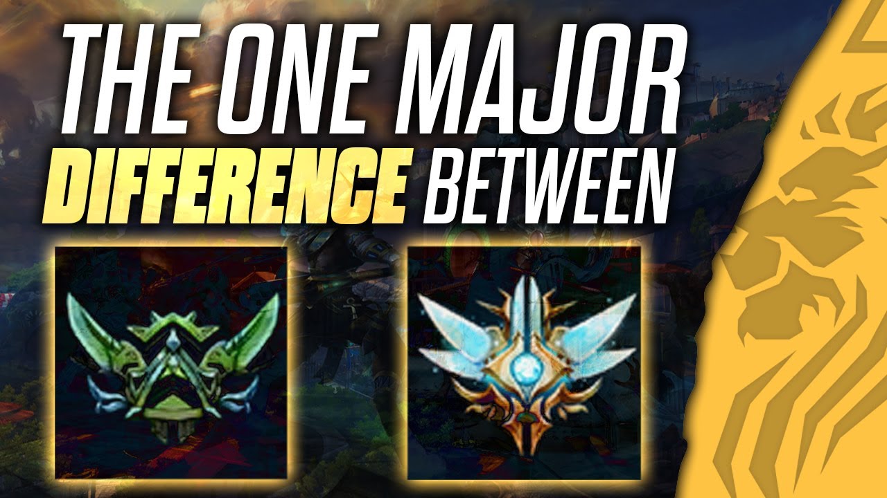 THE ONE MAJOR DIFFERENCE BETWEEN PLAT/DIAMOND AND GM/PRO SMITE - YouTube