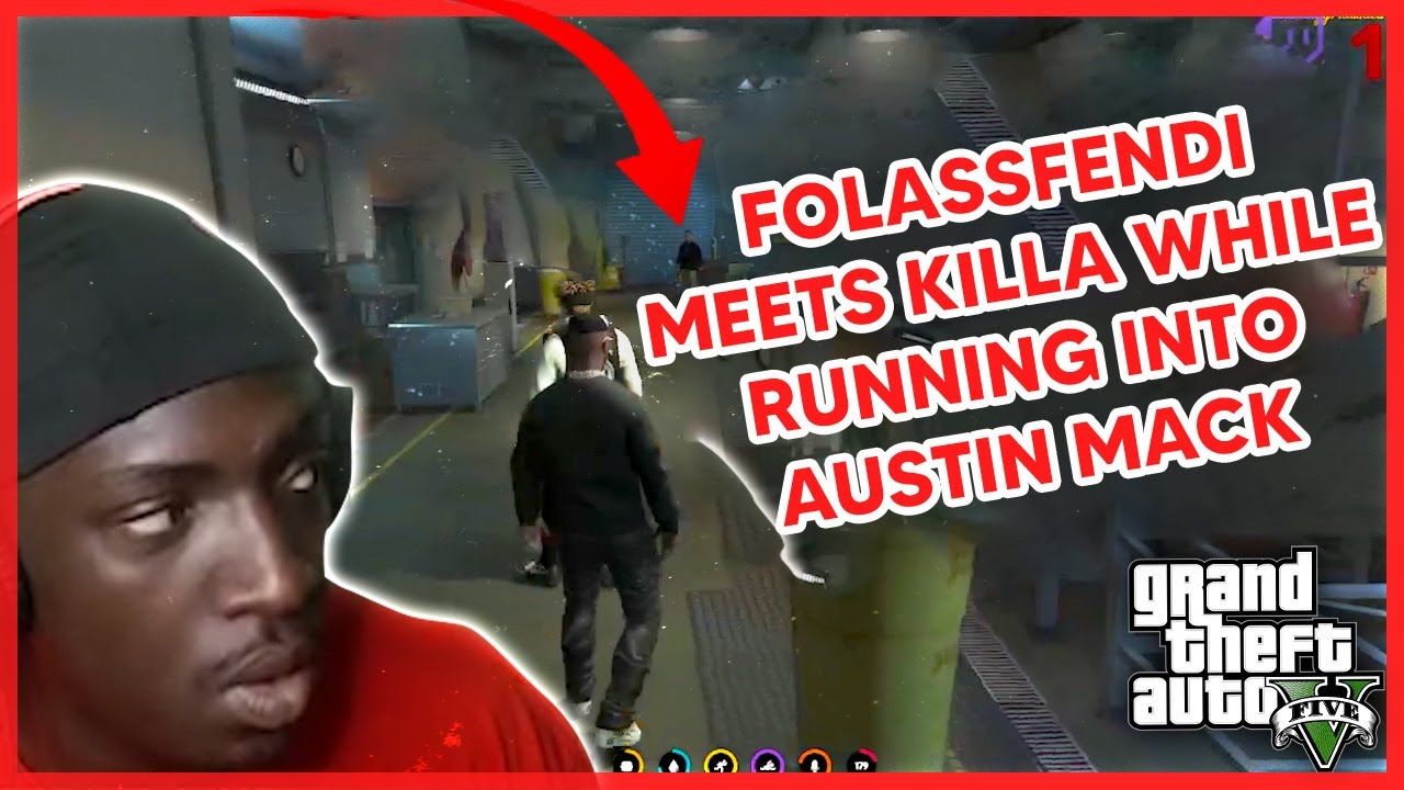 FolassFendi Meets Killa While running into Austin Mack | District 10 ...
