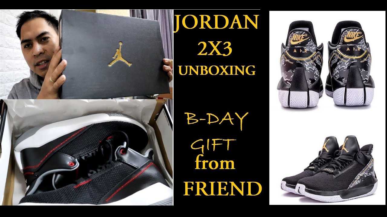JORDAN 2X3 UNBOXING | MY BIRTHDAY GIFT - YouTube