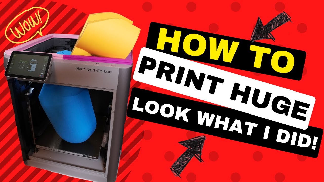 How to Print Huge! Cutting prints in Bambu Studio, Orca or Prusa ...
