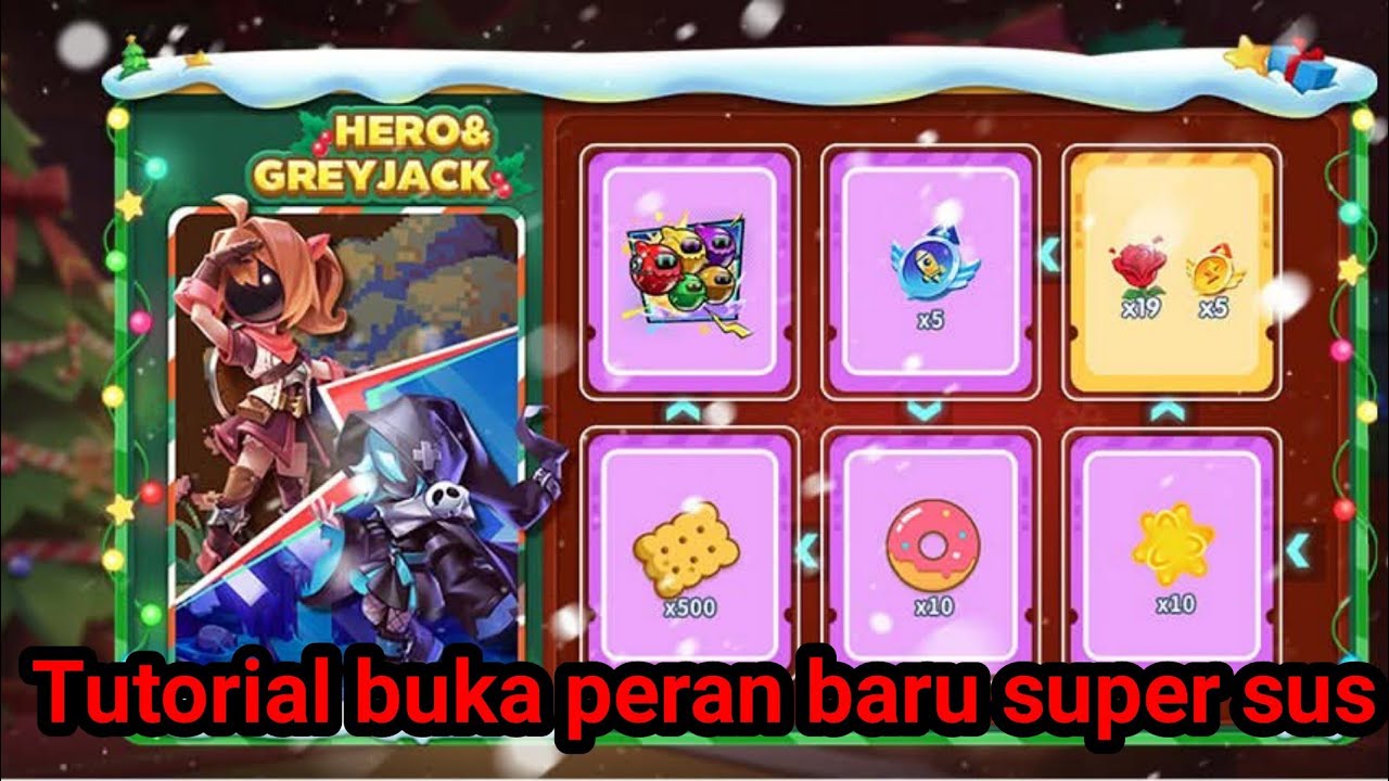CARA MENDAPATKAN PERAN BARU HERO DAN GRAYJACK SUPER SUS INDONESIA ...
