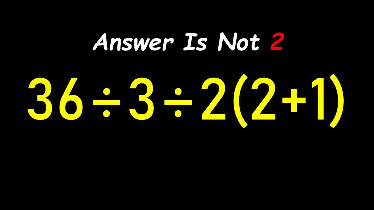 Only 1% Can Solve This Math Problem! - YouTube