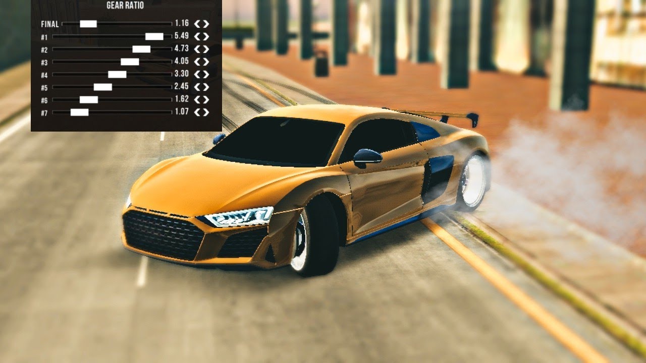 UPDATED Audi R8 Drift Setup | DKWolfgang - YouTube