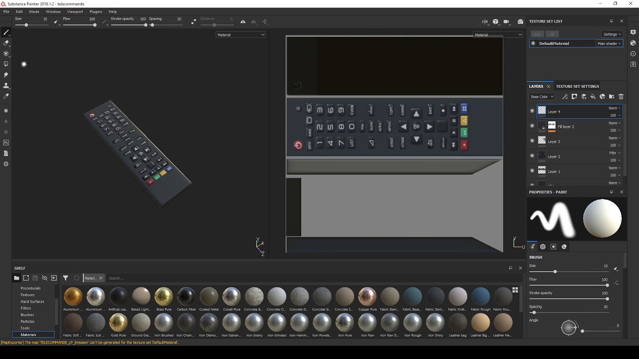 remote control Low-poly Unity ready Low-poly 3D made with 3DSmax and ...