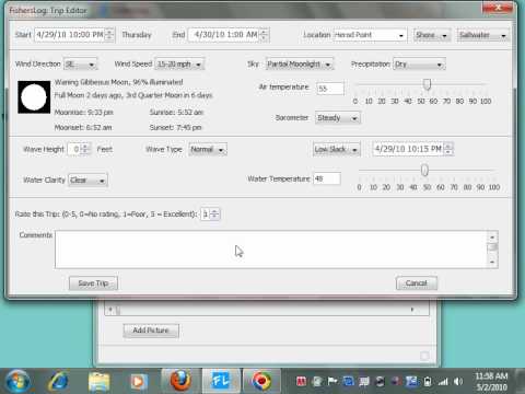 How to Keep a Fishing Log - Part 1 FishersLog - YouTube